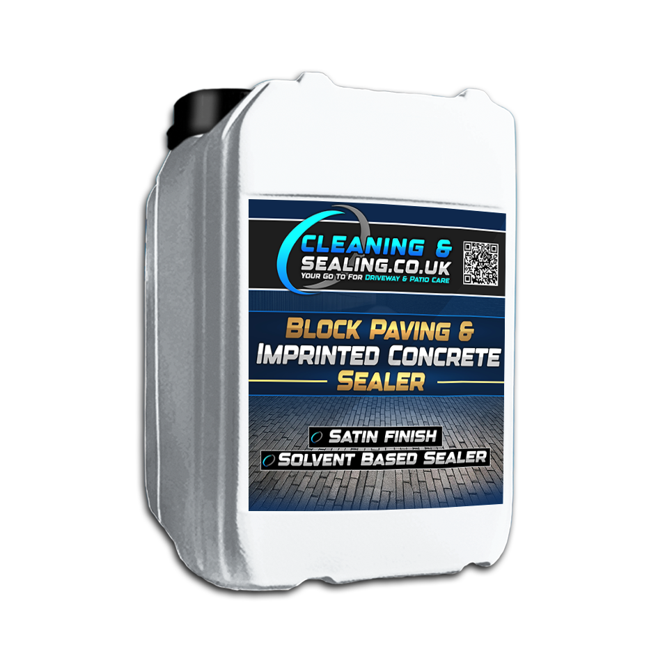 Block Paving & Imprinted Concrete Sealer - Cleaning And Sealing Products